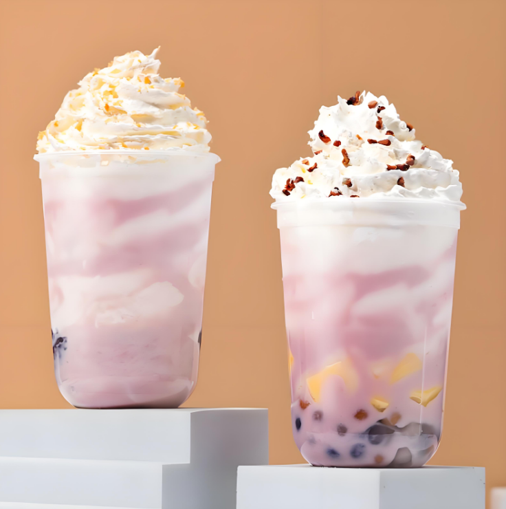 Tè cù latte o panna chì face a tazza megliu